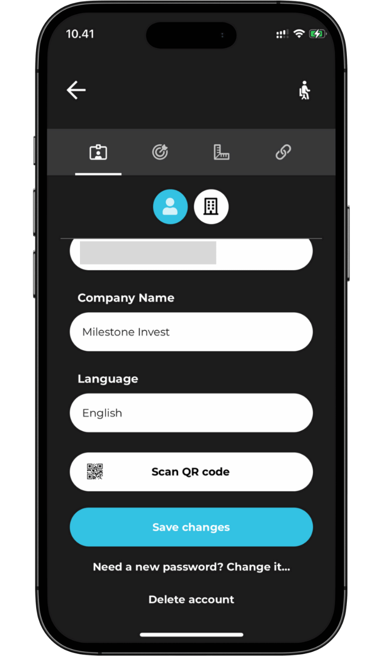 GetUpp App support | Change login